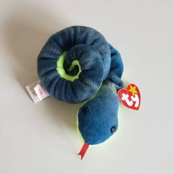 Stuffed Animals & Plushies Toys & Games Ty Beanie Baby Hissy the Snake ...