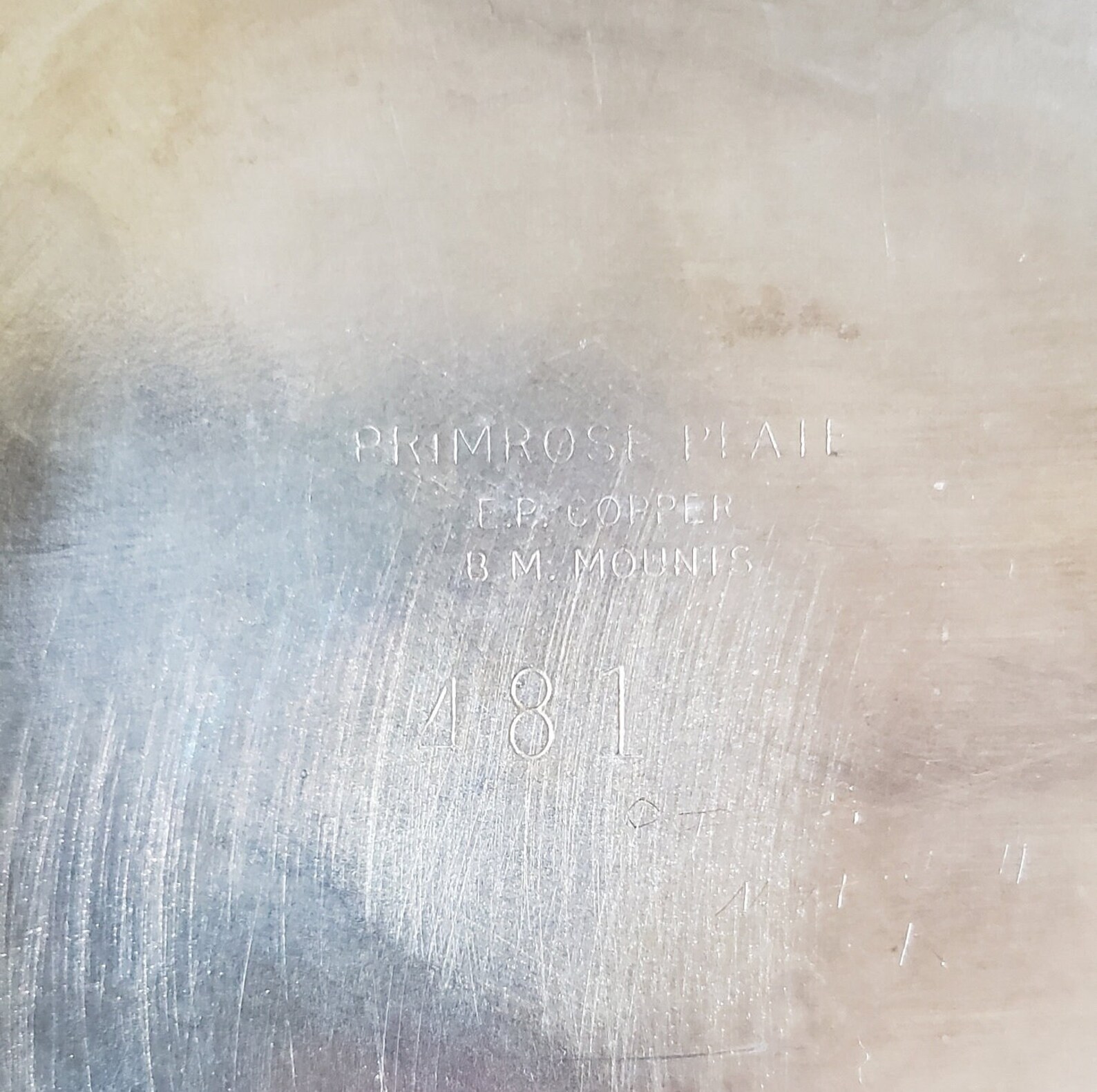 Primrose Silver Plate Water Pitcher Primrose Plate EP Copper - Etsy