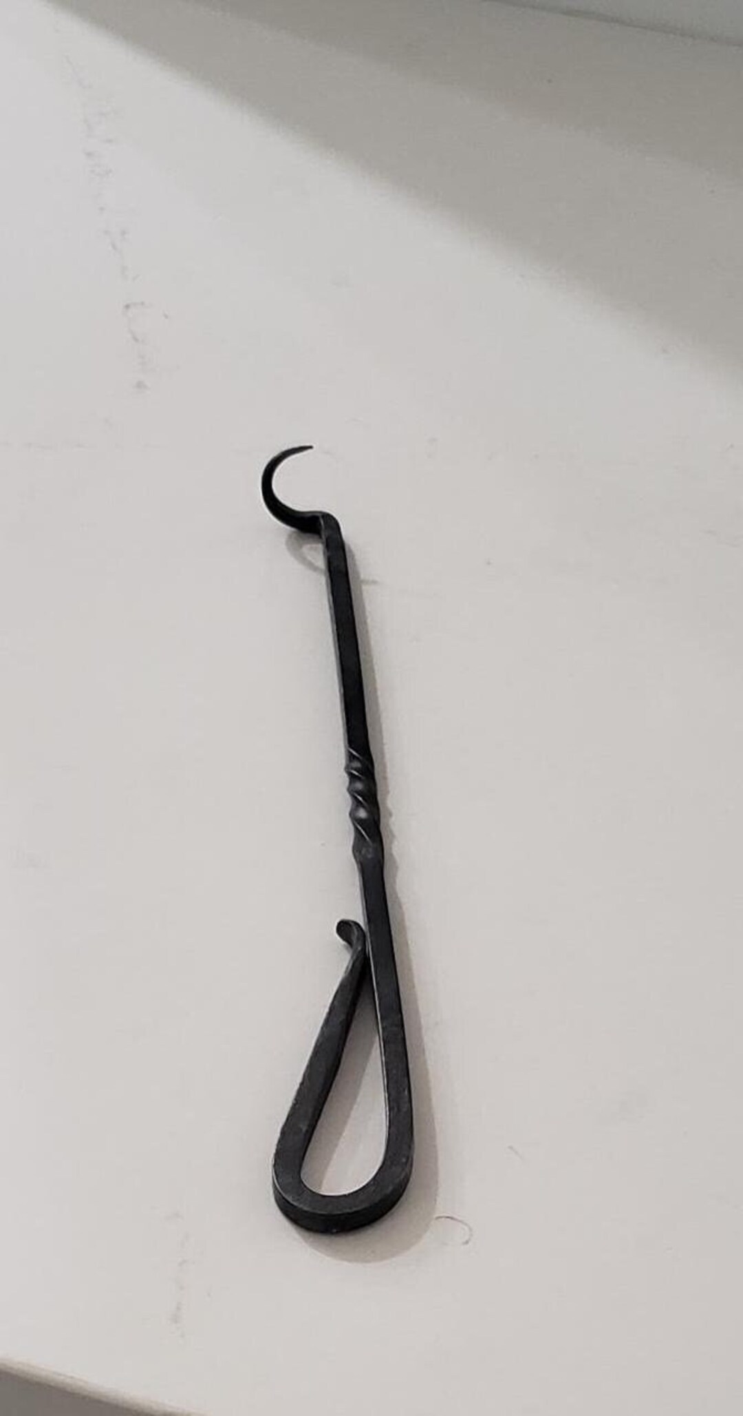 Hand Forged BBQ Tool, Barbecue Grill Steak Flipper, Ironwork, 11.5 ...