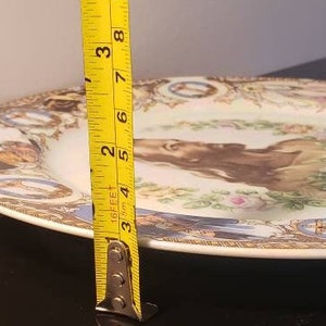 Life of Jesus Plate , Vintage Iridescent Giftcraft Large Decorative ...