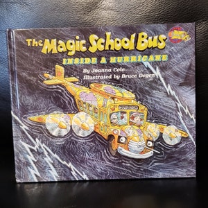 The Magic School Bus Inside A Hurricane, 1995 Hardback Book by Joanna ...