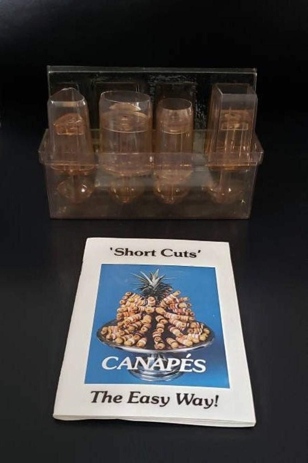 Short Cuts Canapes Maker the Easy Way and Recipe Booklet, Vintage ...