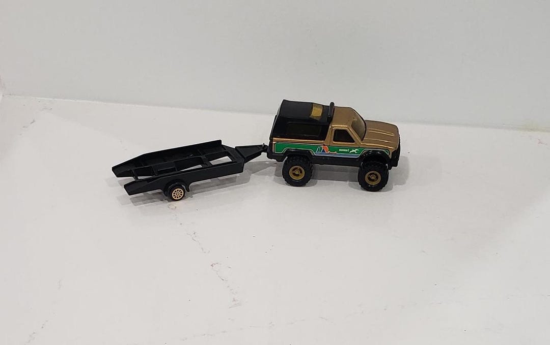 Vintage Buddy L Corp Truck Cap Pulling Trailer, 1983 Buddy L Corp ...