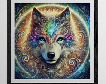 The Couragious Lion Spirit Animal. Mystical. Astrology. Spiritual ...