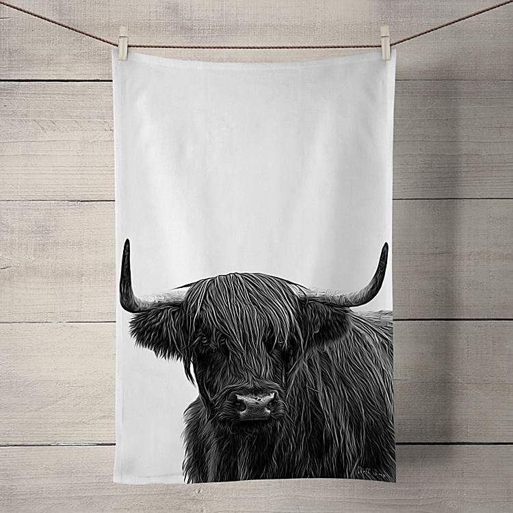 Hamish Mccoo Tea Towel. 100% Organic Cotton. Washing Up. Dish Dry. New ...