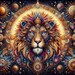 The Couragious Lion Spirit Animal. Mystical. Astrology. Spiritual ...