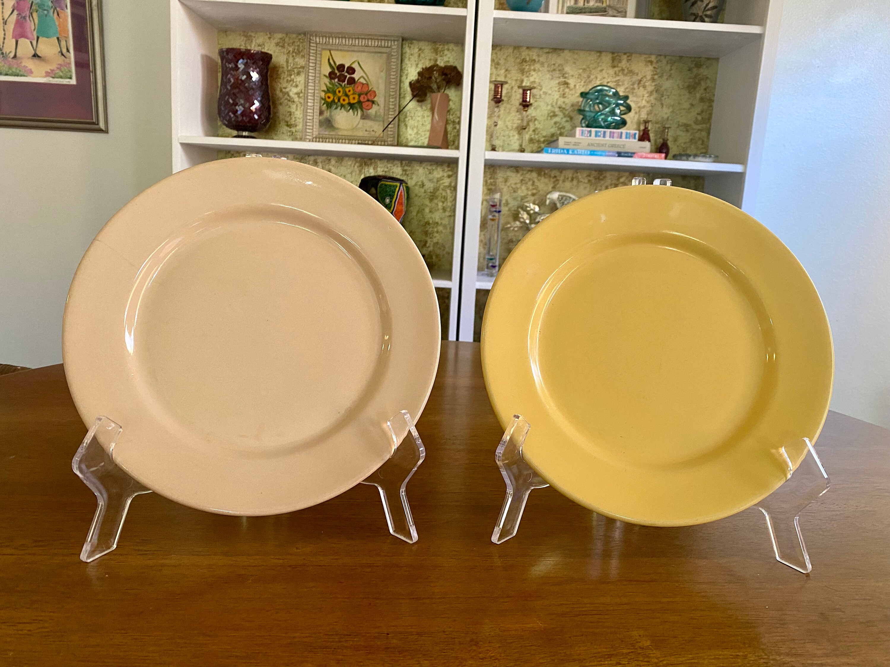Vintage Pair Pottery Plates Tepco China Restaurant Ware - Etsy