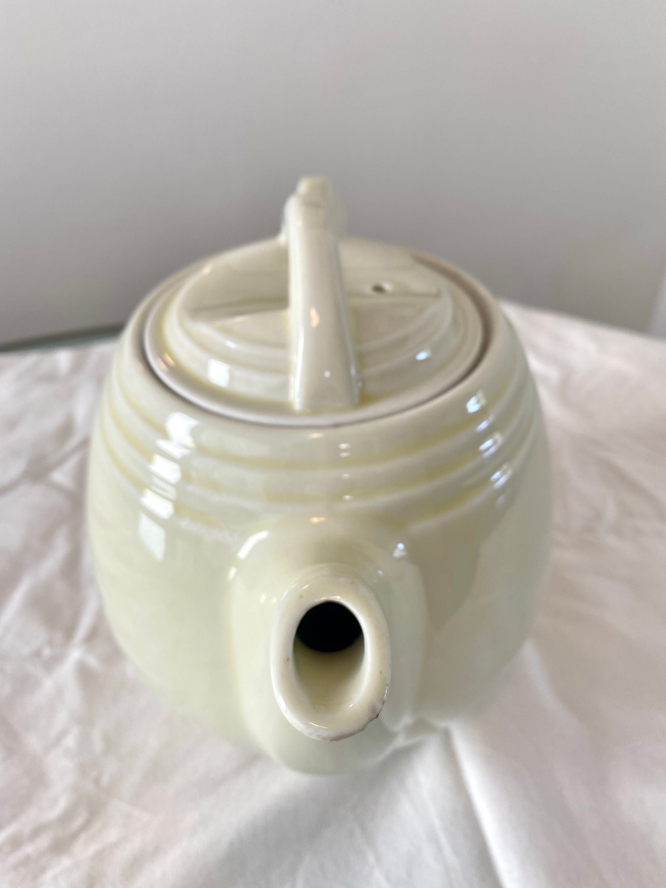 Vintage Drip-o-lator Viking Teapot Flamingo Pattern by Hall Pottery for ...