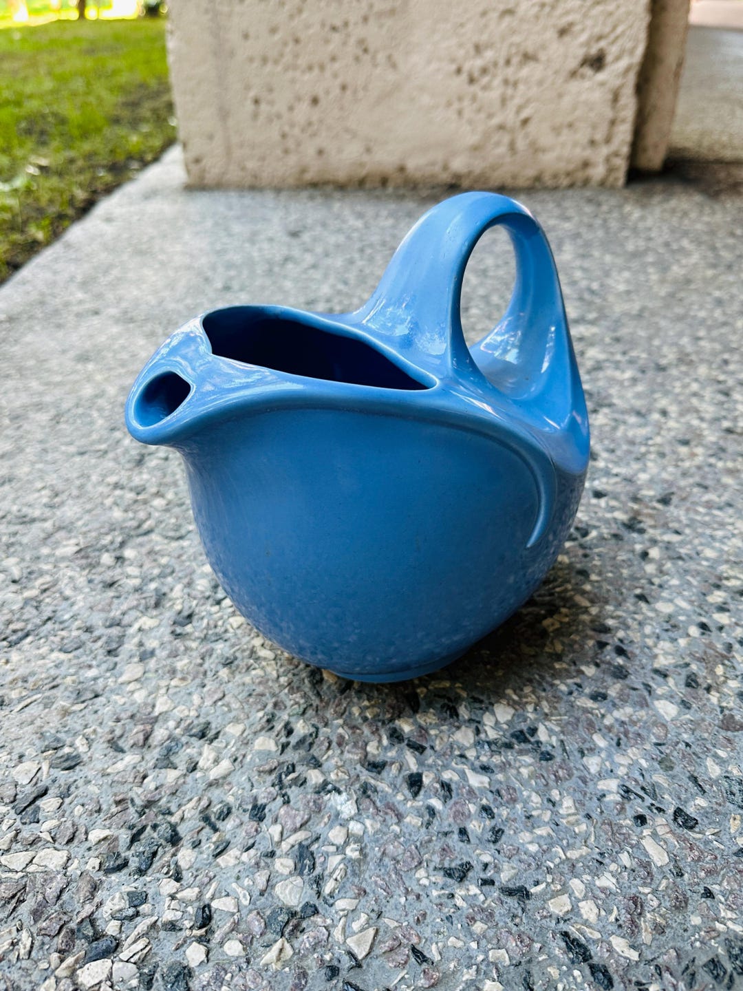 Vintage Hall Pottery Refrigerator Ware ‘loop Handle Jug’ - Etsy