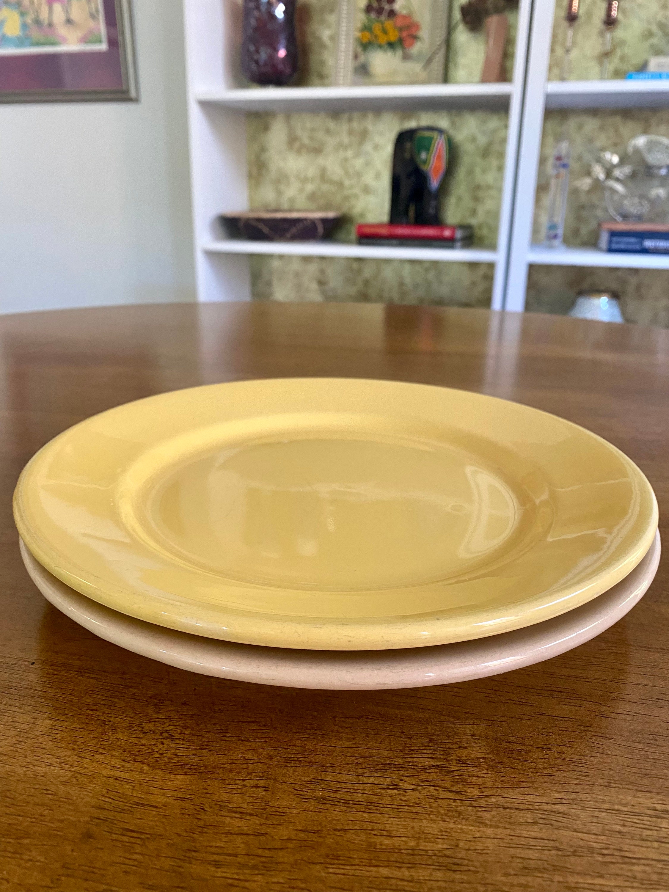 Vintage Pair Pottery Plates Tepco China Restaurant Ware - Etsy