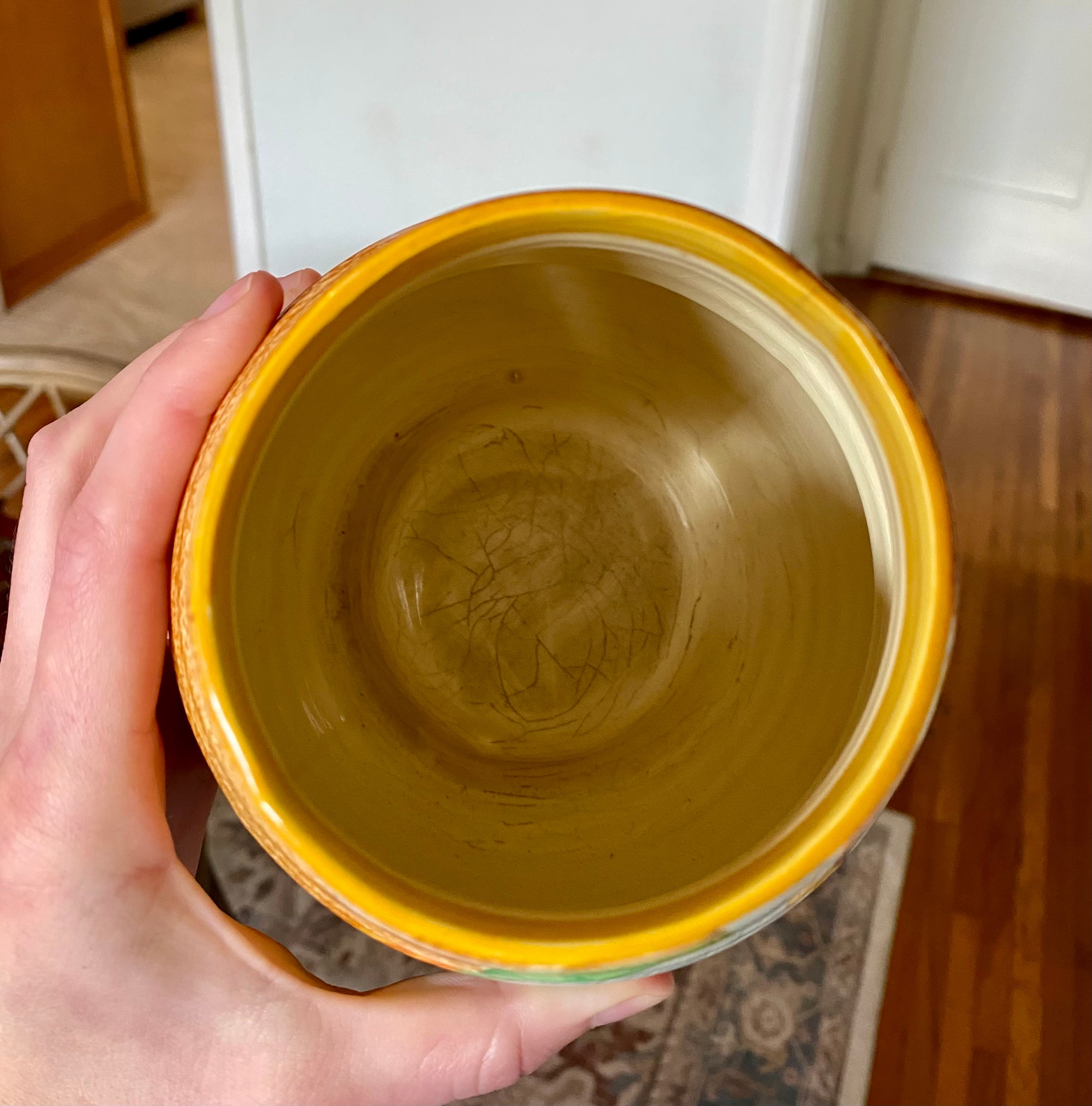 Wadeheath Ware Art Deco Ridged Pottery Vase/pot 212, Vintage, 1930s, - Etsy