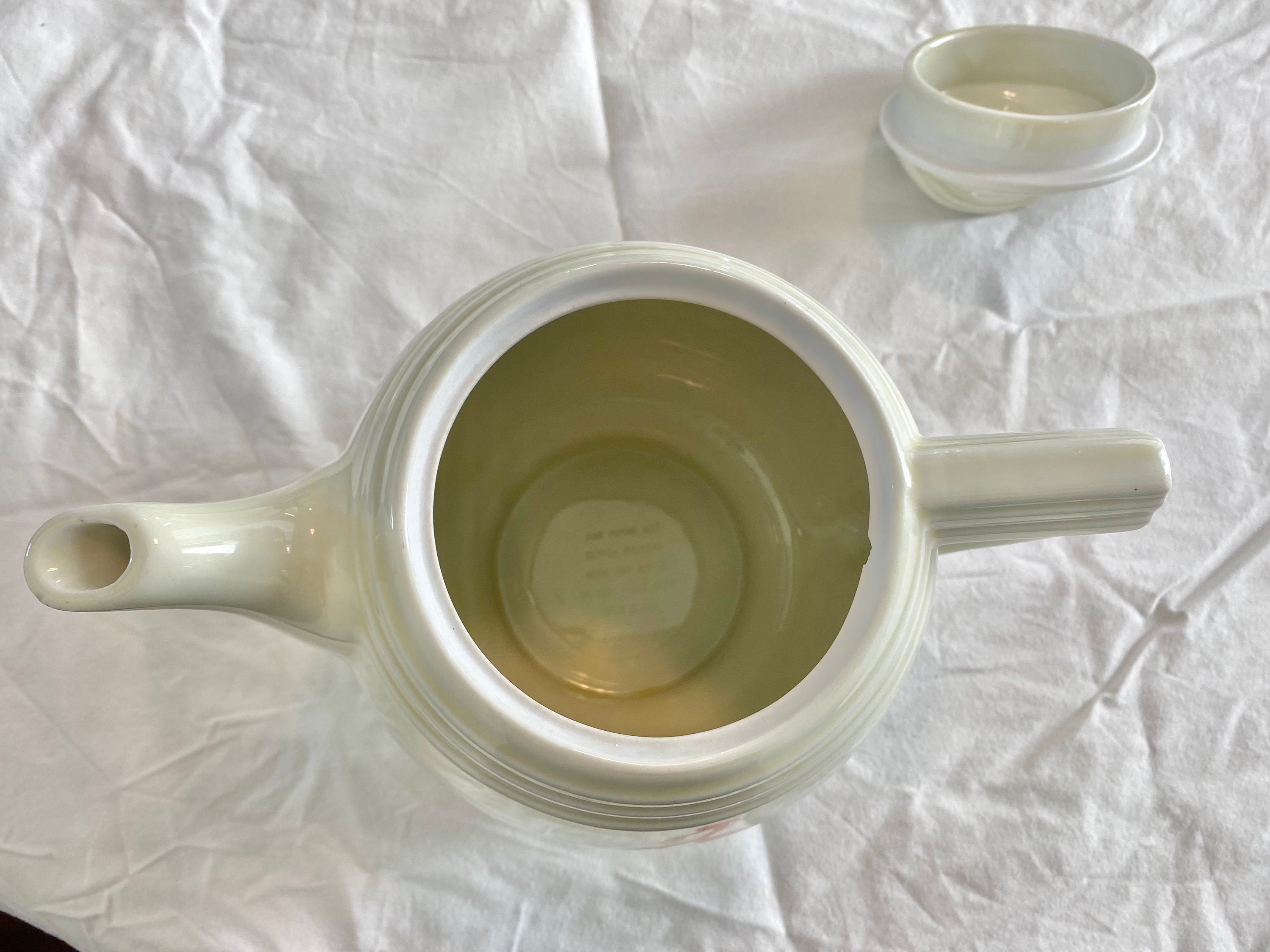 Vintage Drip-o-lator Viking Teapot Flamingo Pattern by Hall Pottery for ...