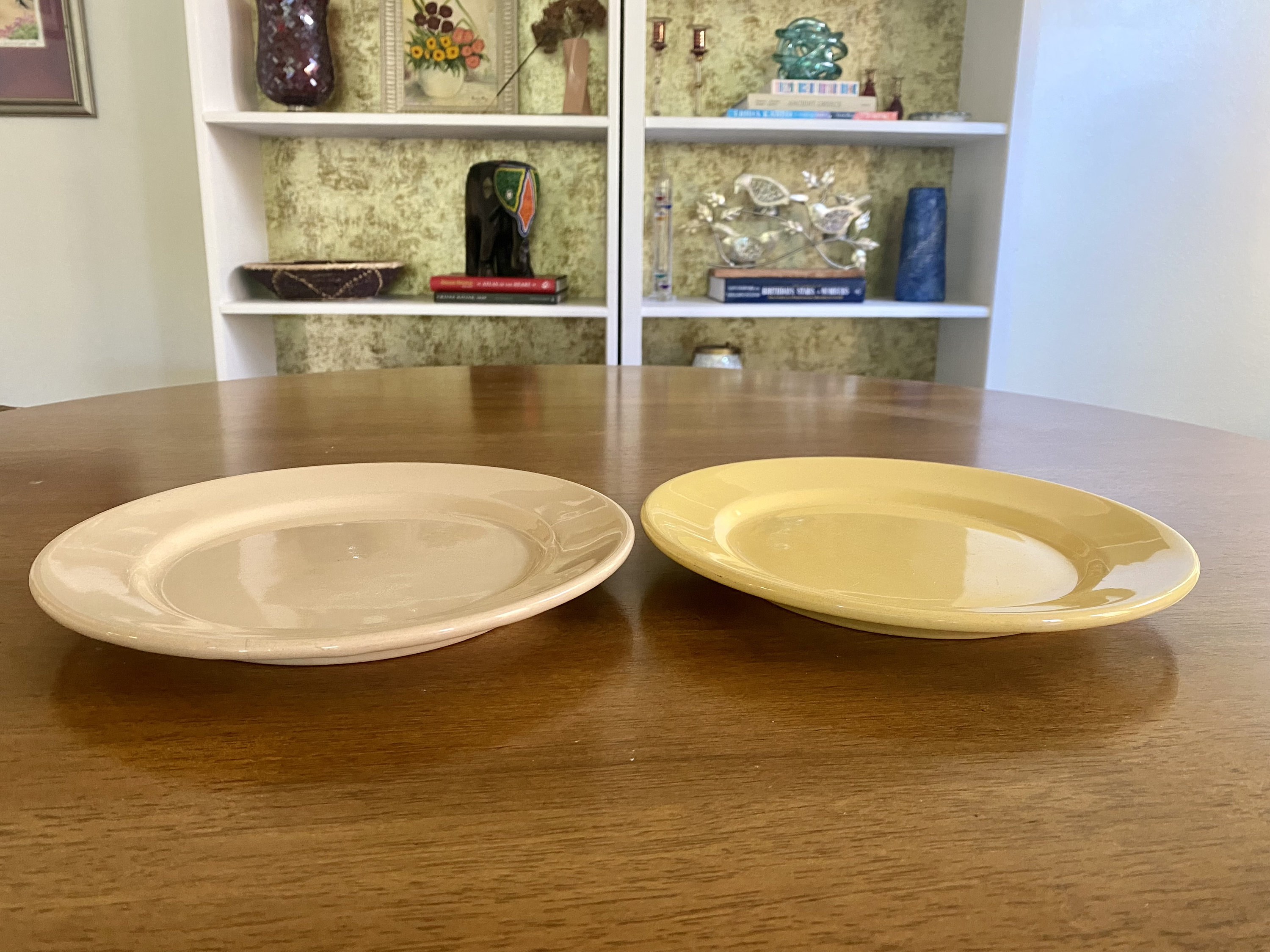 Vintage Pair Pottery Plates Tepco China Restaurant Ware - Etsy