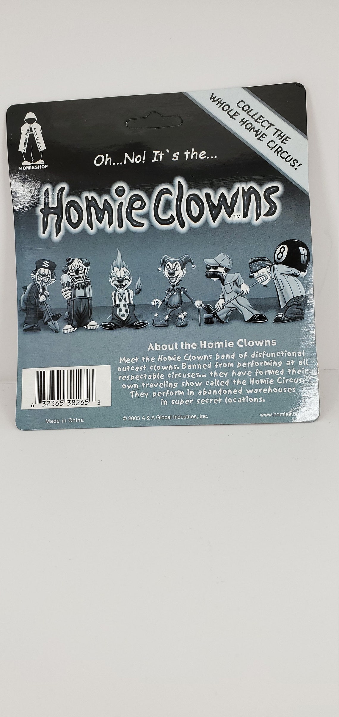 Homies CLOWNS Series 2 Blister Package Card Figure Figurine | Etsy