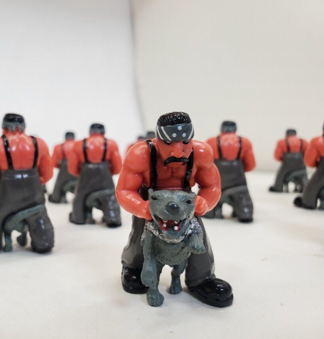 Lot of 26 Vintage Homies Rare Big Loco W/ Pitbull Dog Motivator Figure ...