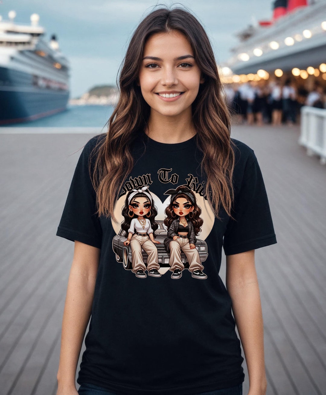 Down to Ride Latina Lowrider Shirt, Latina Pride Lowrider Tee, Chicana ...