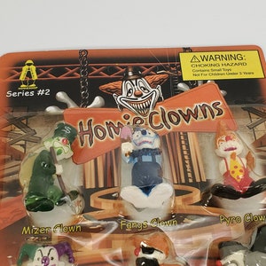 Homies CLOWNS Series 2 Blister Package Card Figure Figurine Homie ...