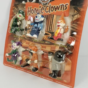Homies CLOWNS Series 2 Blister Package Card Figure Figurine Homie ...