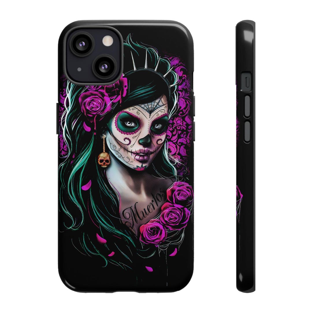 Tough Cases, Day of the Dead La Catrina Phone Case, Día De Los Muertos ...