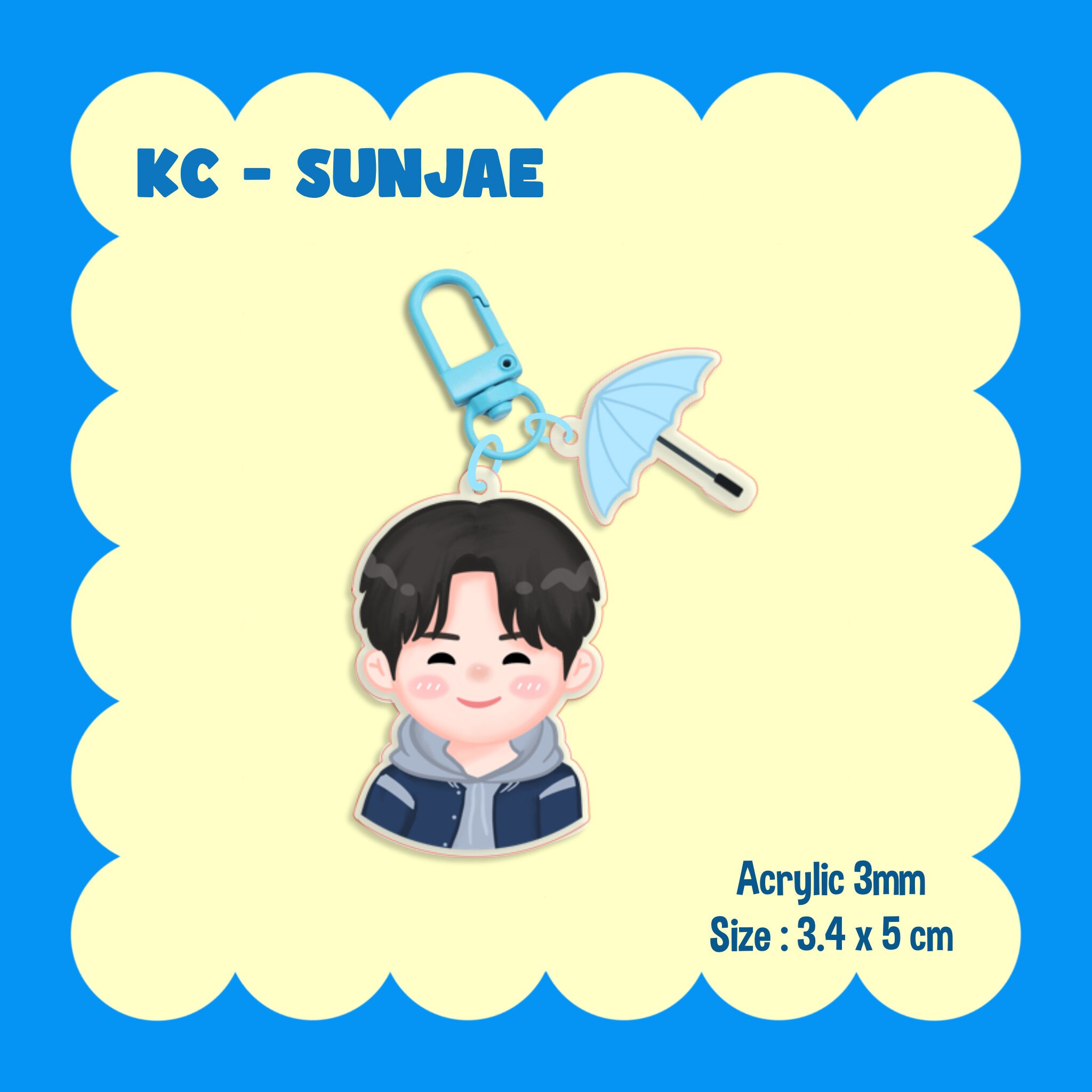 Lovely Runner Keychain Kdrama Merchandise Acrylic Keychain Shaker - Etsy