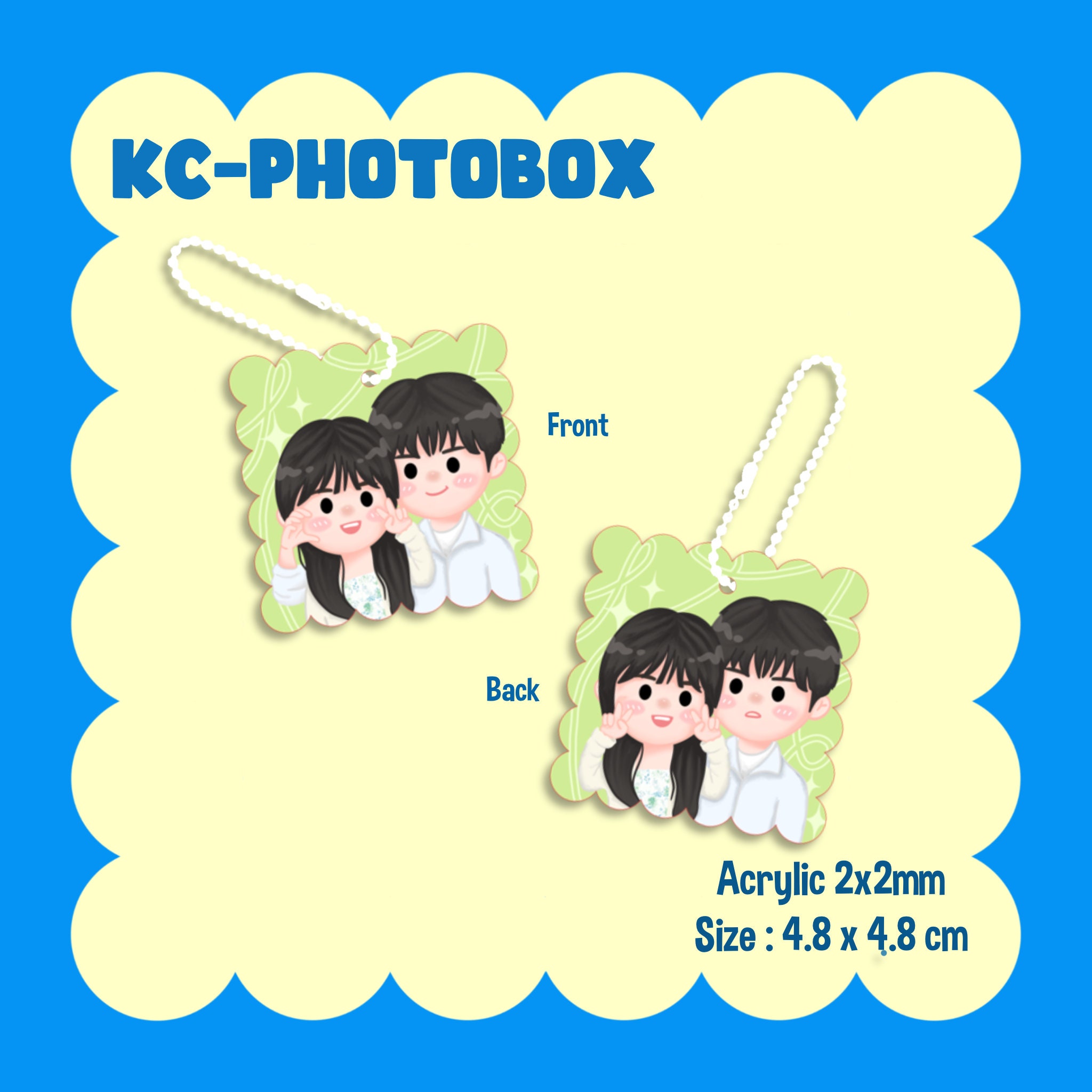 Lovely Runner Keychain Kdrama Merchandise Acrylic Keychain Shaker - Etsy