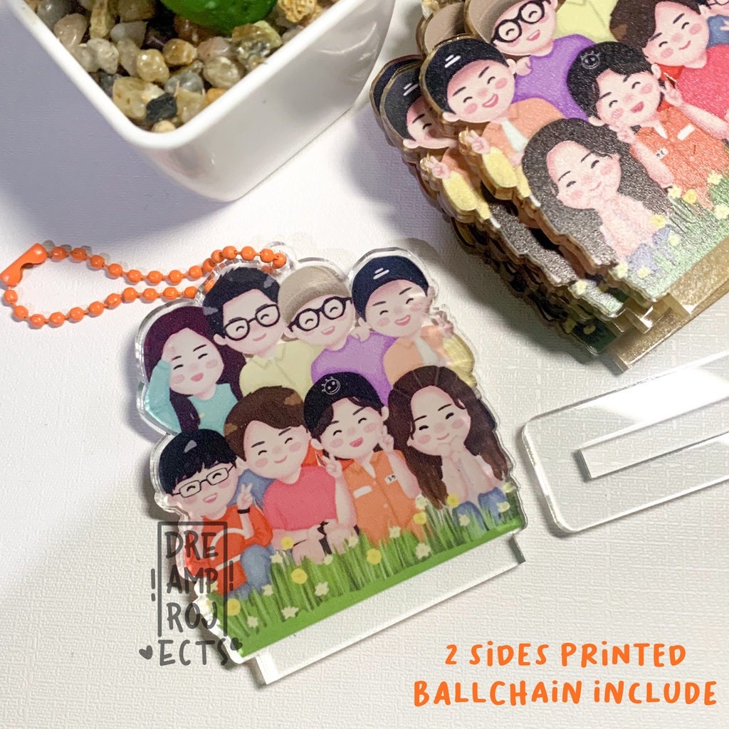 Running Man Standee Keychain Acrylic - Etsy
