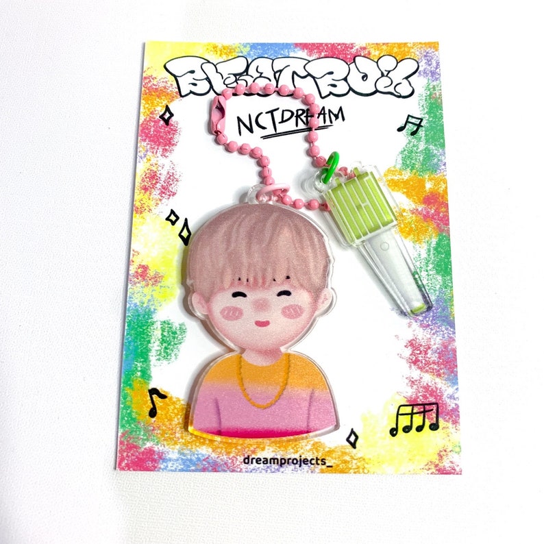 Nct Dream Beatbox Ver. Keychain - Etsy