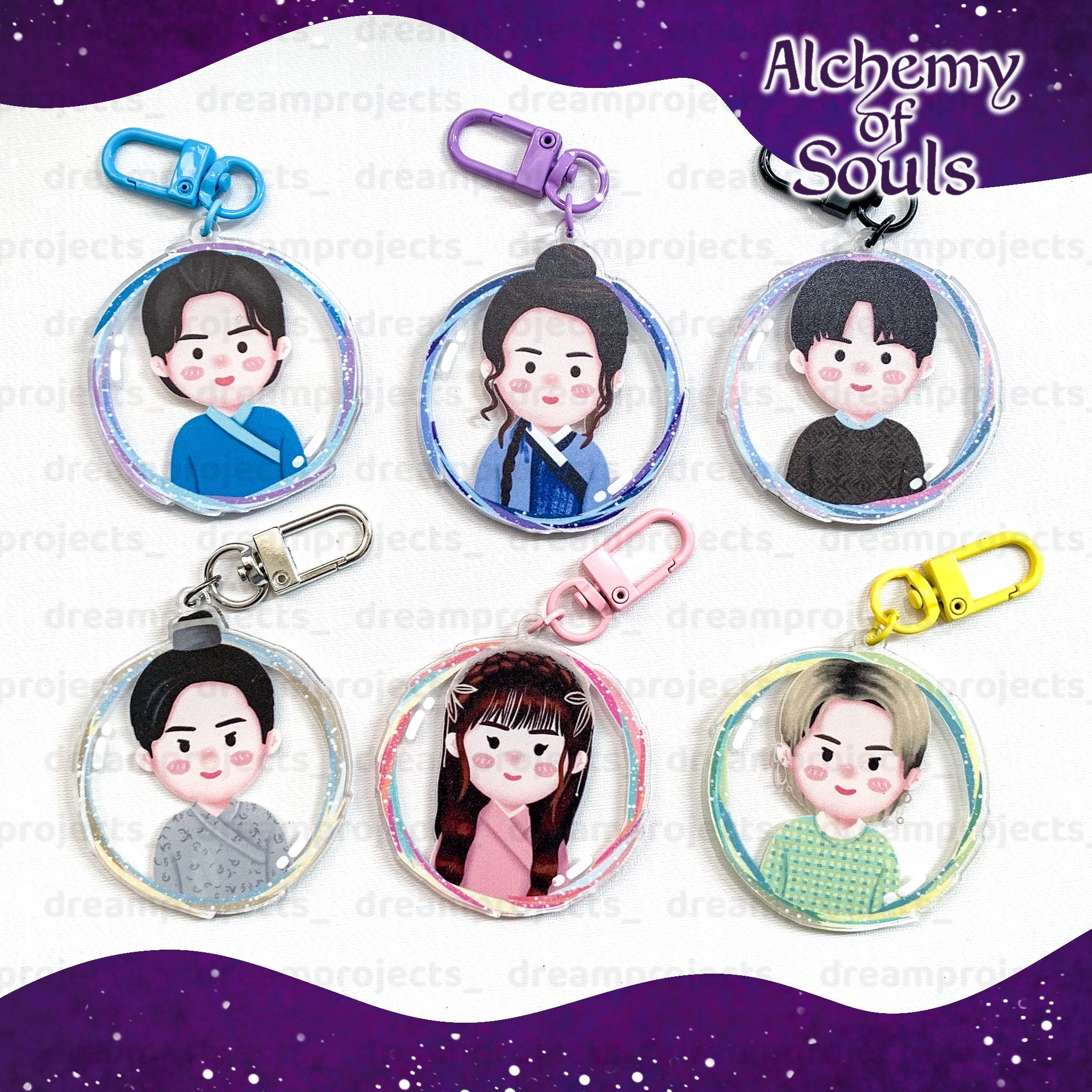 Alchemy of Souls Keychain Shaker - Etsy