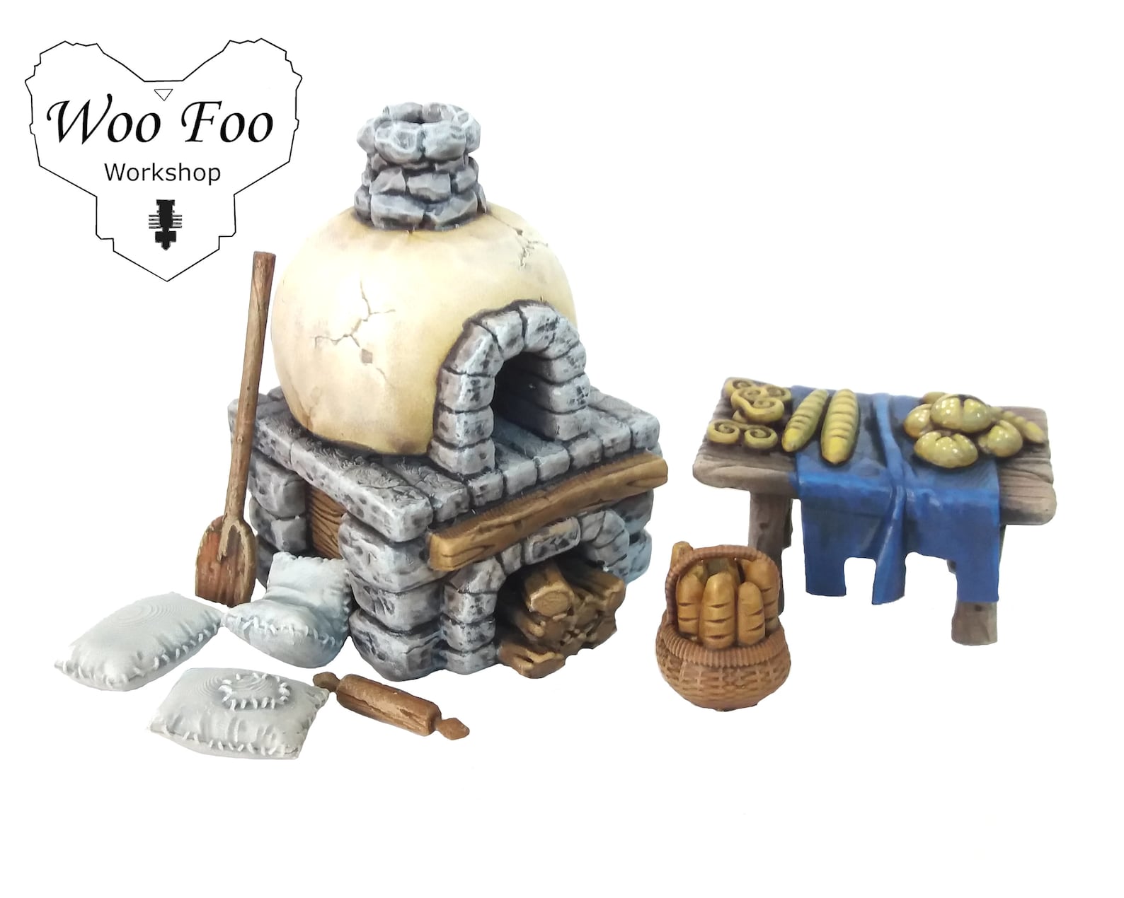 Fantasy Props Bakery Props Resin 3D Printed Gaming Terrain STL | Etsy