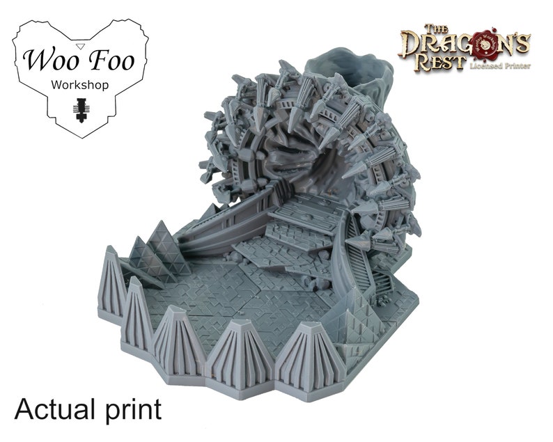 Sci Fi Warp Gate Token Size Dice Tower 3D Printed Scatter - Etsy