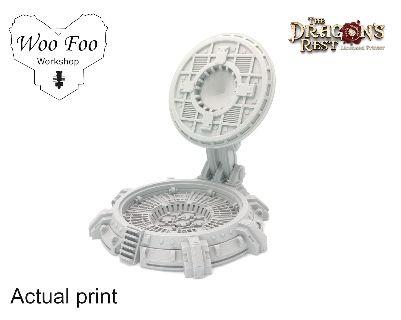 Sci Fi Scatter Missile Silo 3D Printed Terrain Necromunda - Etsy