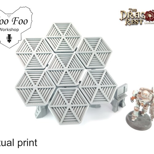 Sci Fi Refinery Small 3D Printed Scatter Terrain Dragons Rest - Etsy
