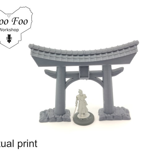 Samurai Small Torii Gate Symbols 28mm 3D Printed Terrain Test - Etsy UK