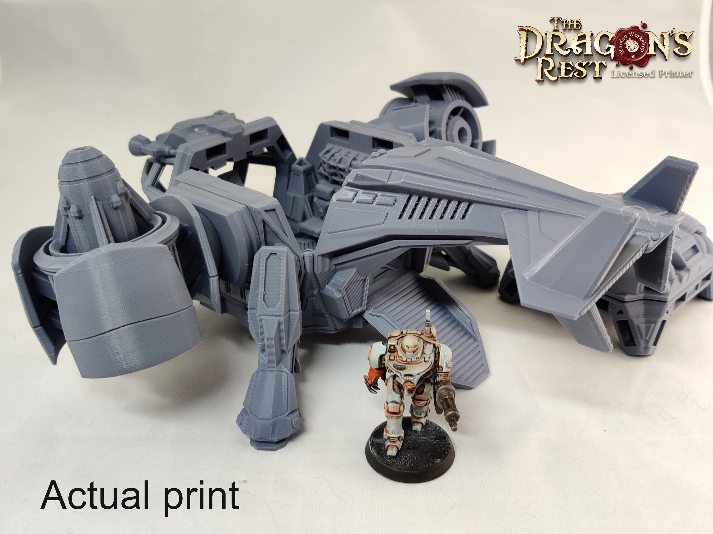 Sci Fi Grasshopper Spaceship 3d Printed Kill Team 28mm | Etsy