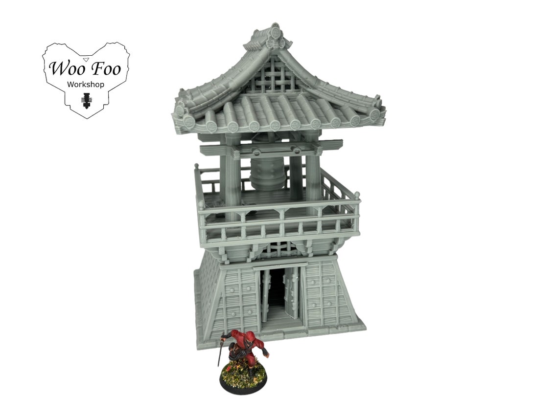 Shoro 3D Printed Japanese Samurai Terrain 32mm - Nippon Saga - Etsy
