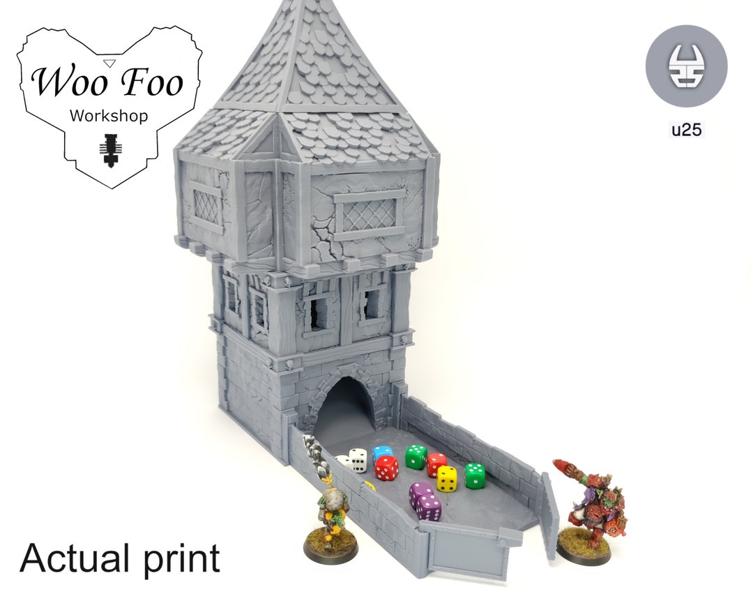 Fantasy Football Modular Dice Tower 28mm - U25 Studio - Etsy