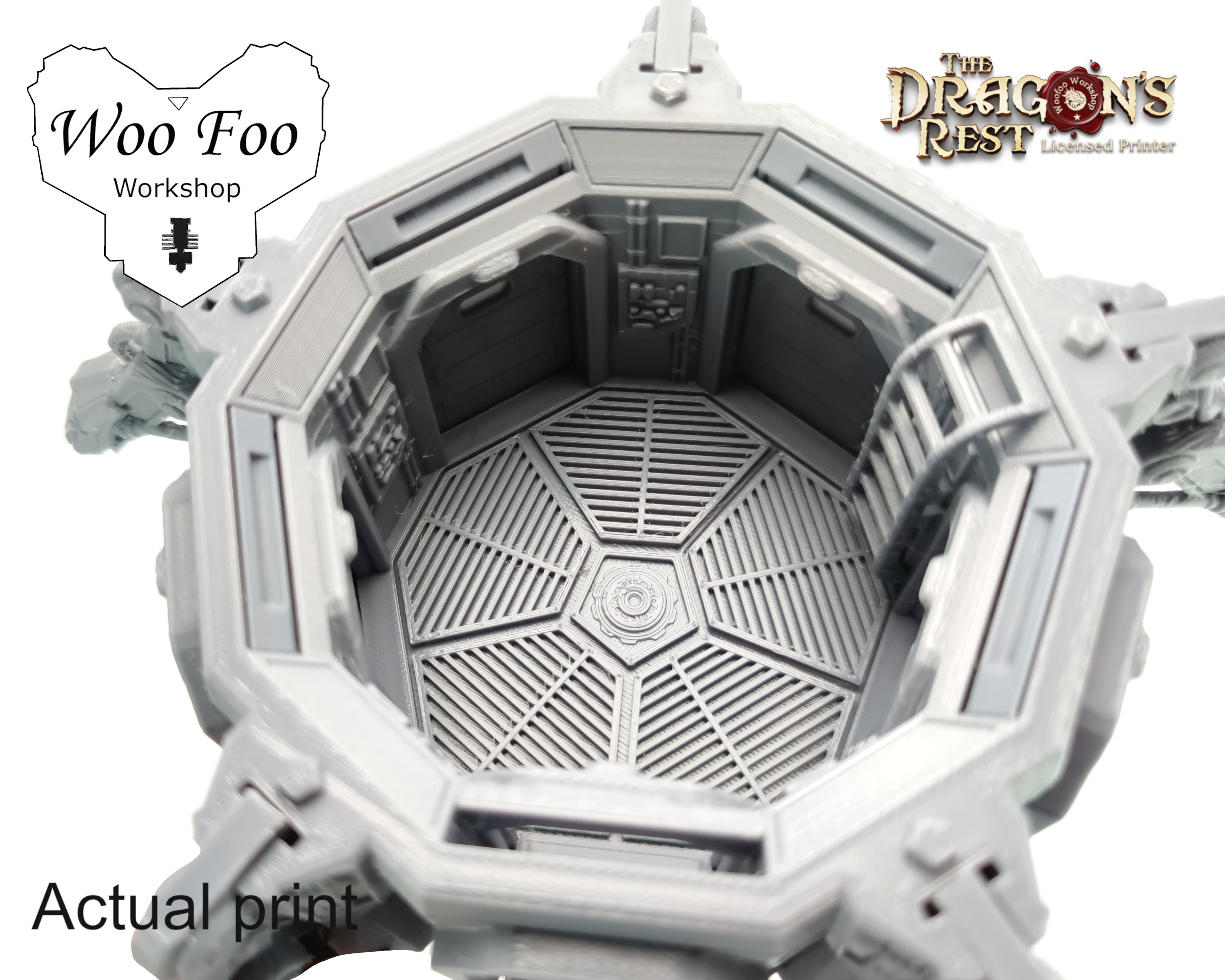 Sci Fi Base Hub Alpha 3d Printed, 28mm Wargaming Dragons Rest - Etsy UK