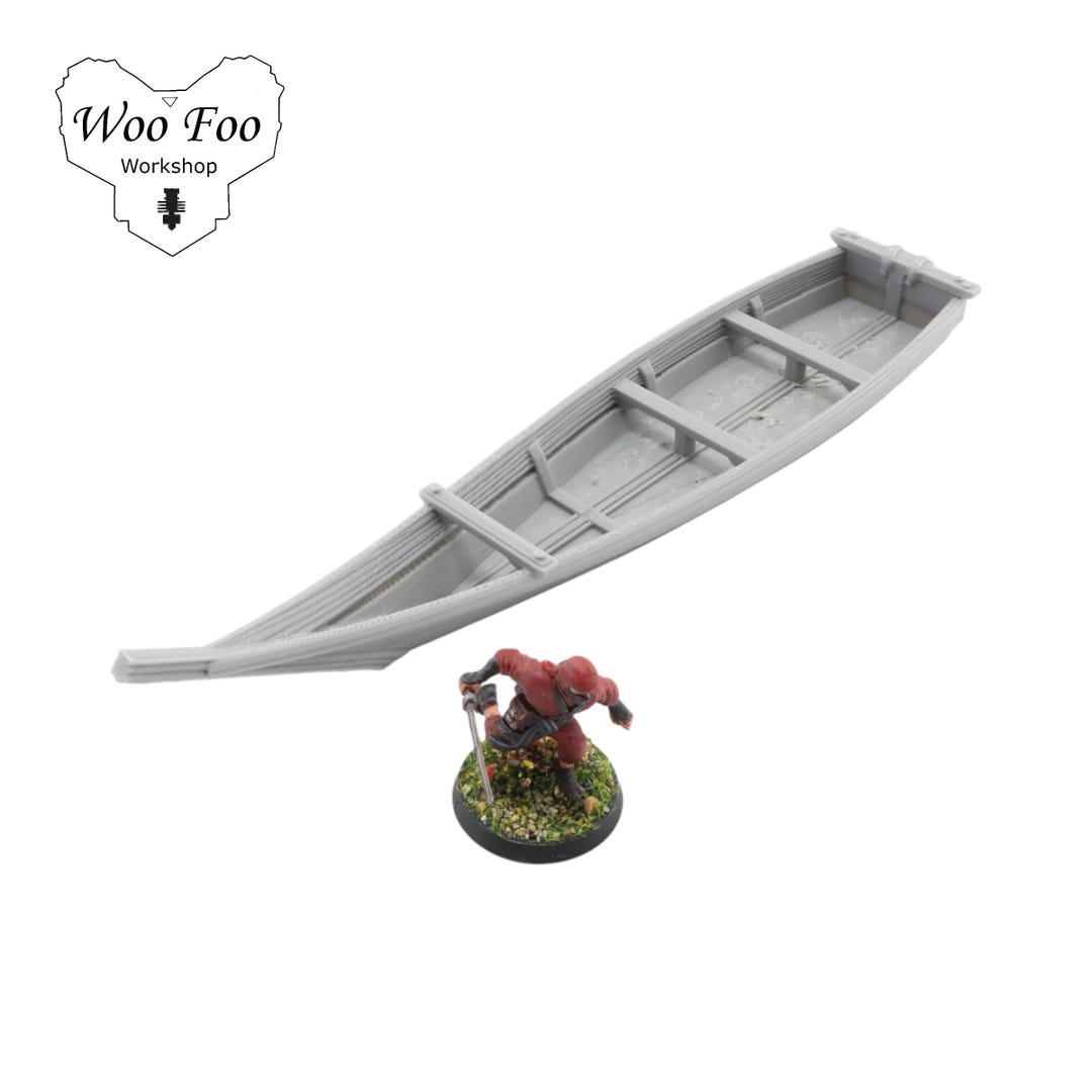 Nippon Saga Sekobune Boat - Samurai 28mm Wargaming 3D Printed - Etsy