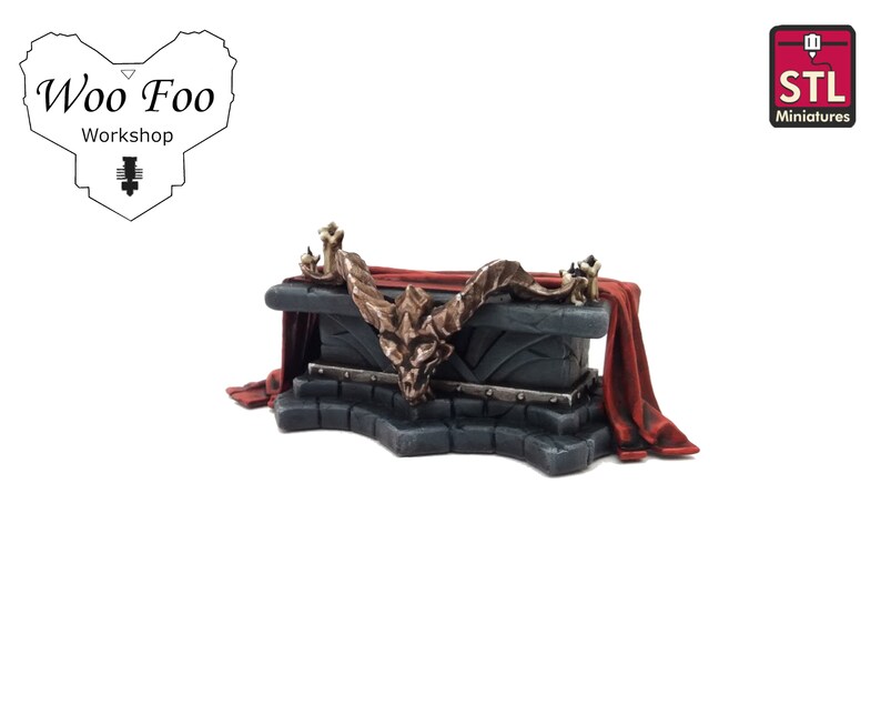 Fantasy Props Altar of Sacrifice Resin 3D Printed Gaming - Etsy