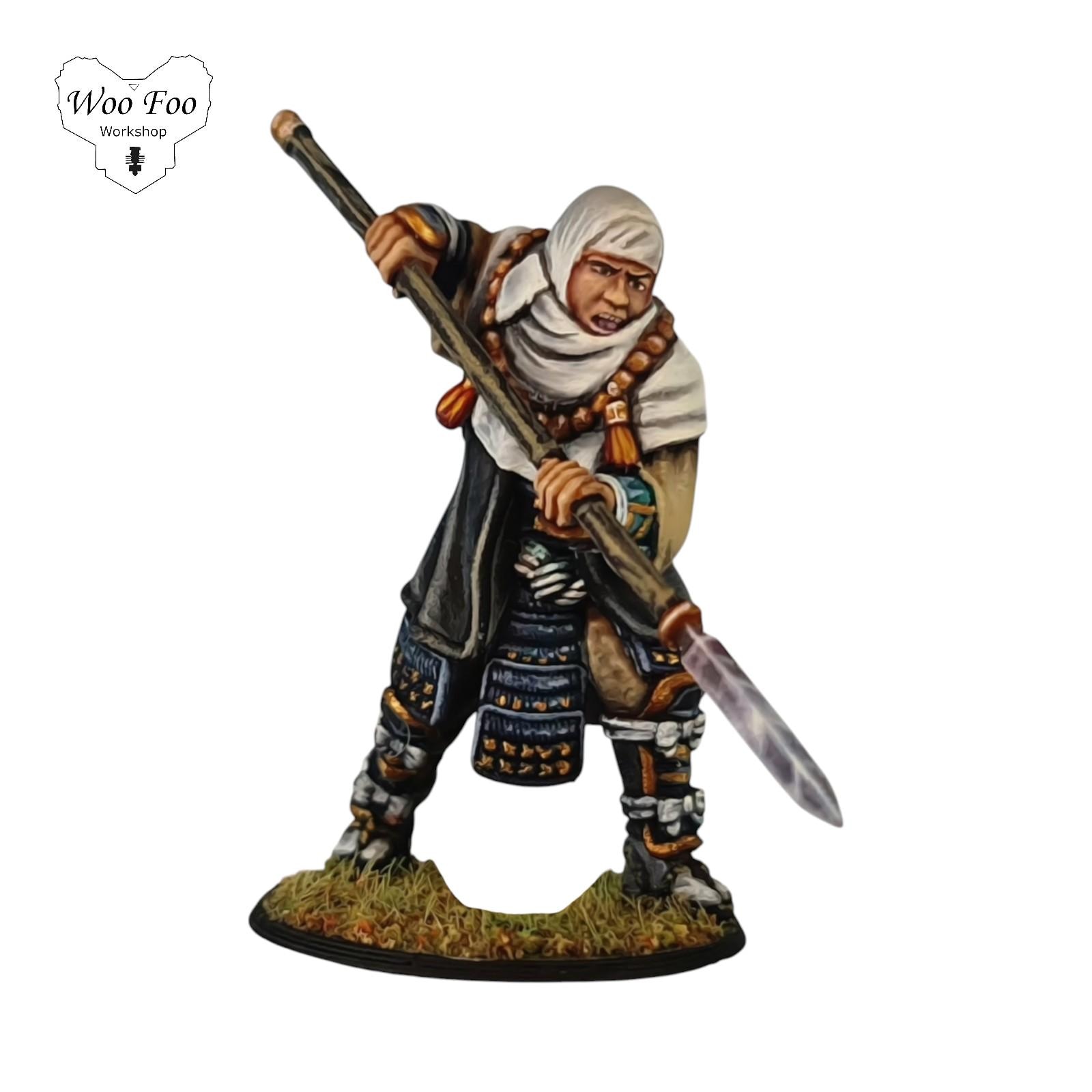 Nippon Saga Ikko Ikki Monks X 4 Japanese 28mm Miniature - Etsy