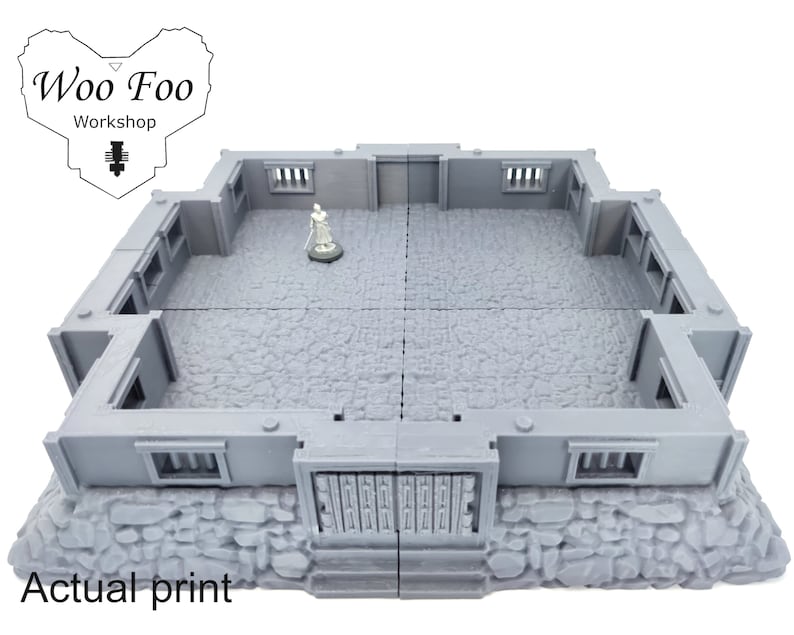 Samurai Japanese Castle 28mm 3D Printed Terrain Test of Honour - Etsy