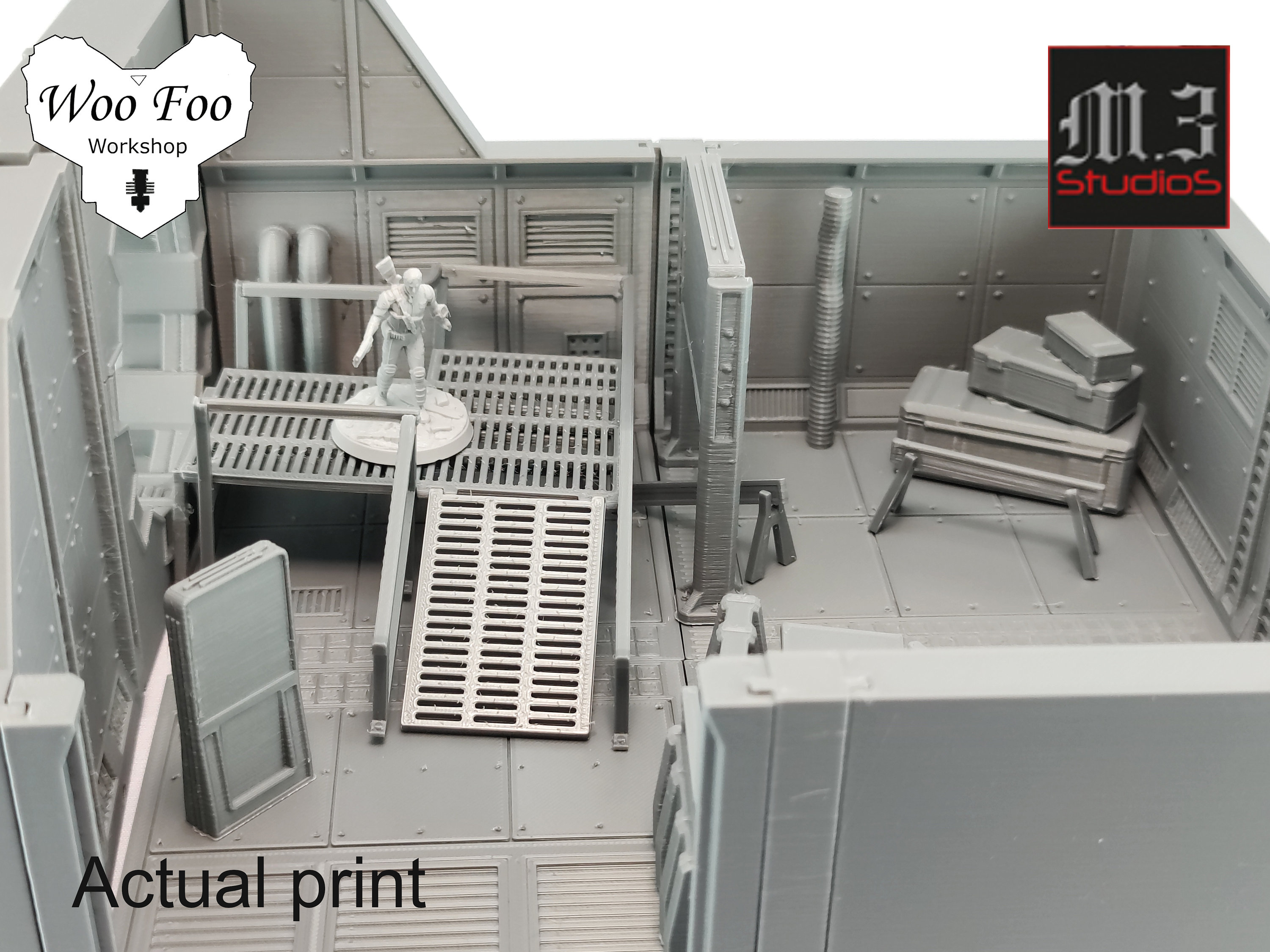 Fallout Vault Entrance 3D Printed Gaming Terrain - M3 Studios - Etsy