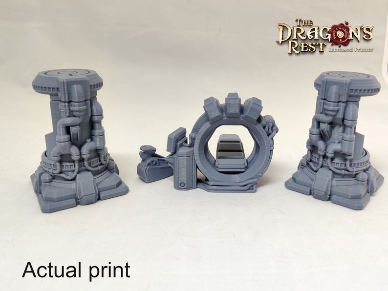 Sci Fi Lab Items Terrain 3D Printed 28mm Dragons Rest - Etsy UK