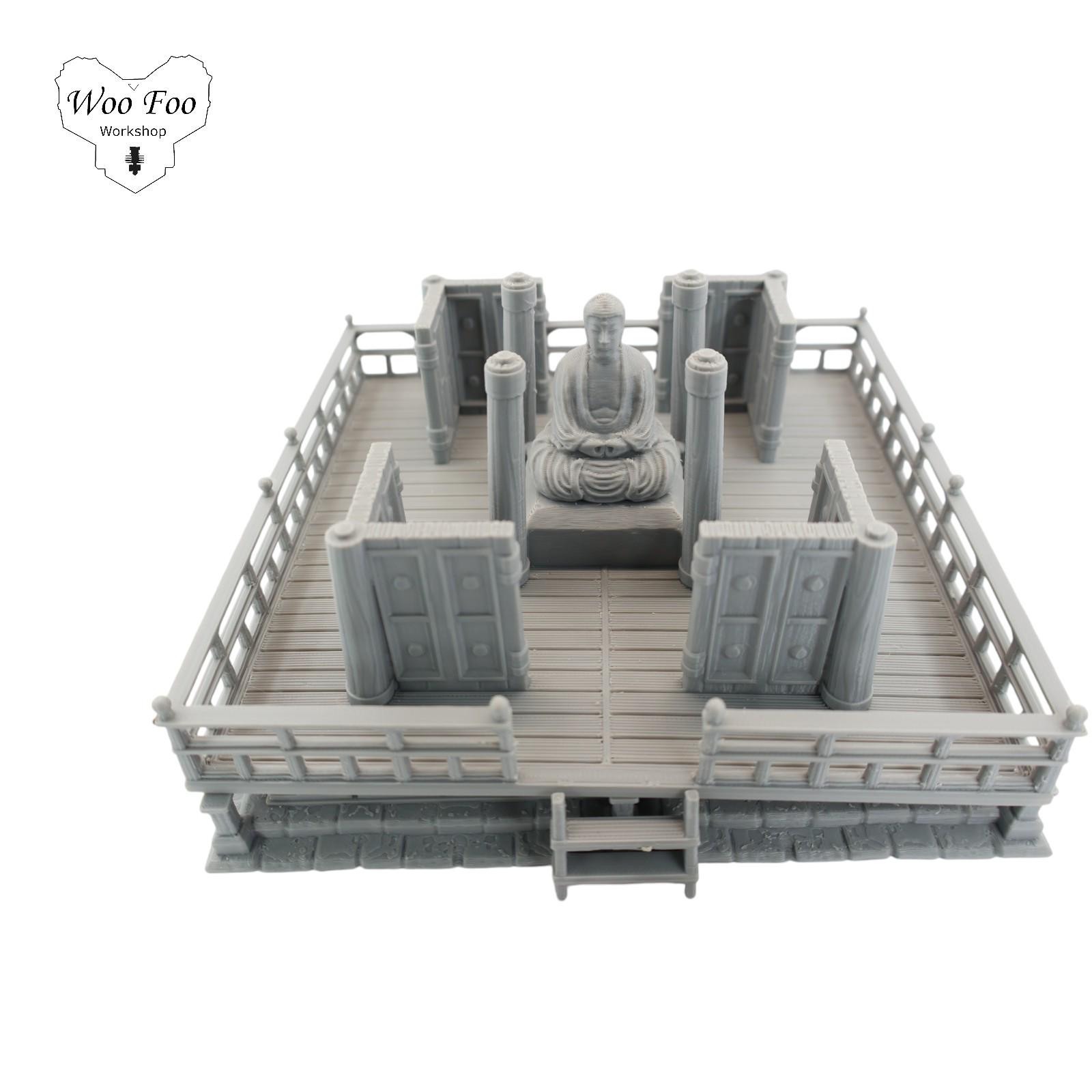 Shinto Temple 3D Printed Japanese Samurai Terrain 32mm - Nippon Saga - Etsy