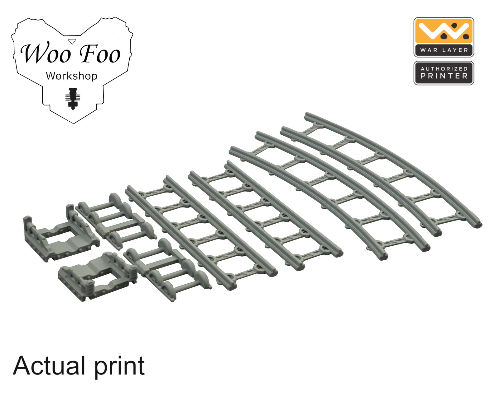 Sci Fi gothic train set 3D printed gaming terrain necromunda | Etsy