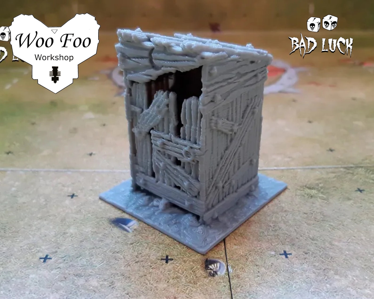 Fantasy Football Outhouse Poop Bowl 3D Printed Stadium - Etsy