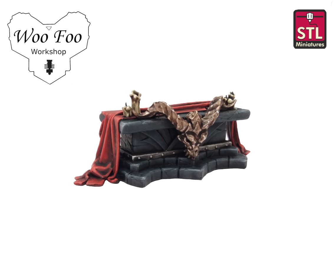 Fantasy Props Altar of Sacrifice Resin 3D Printed Gaming - Etsy