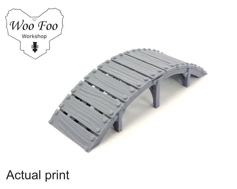 Samurai Bridge 28mm 3D Printed Terrain Test of Honour Asian - Etsy