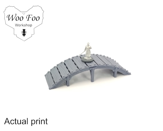 Samurai Bridge 28mm 3D Printed Terrain Test of Honour Asian - Etsy
