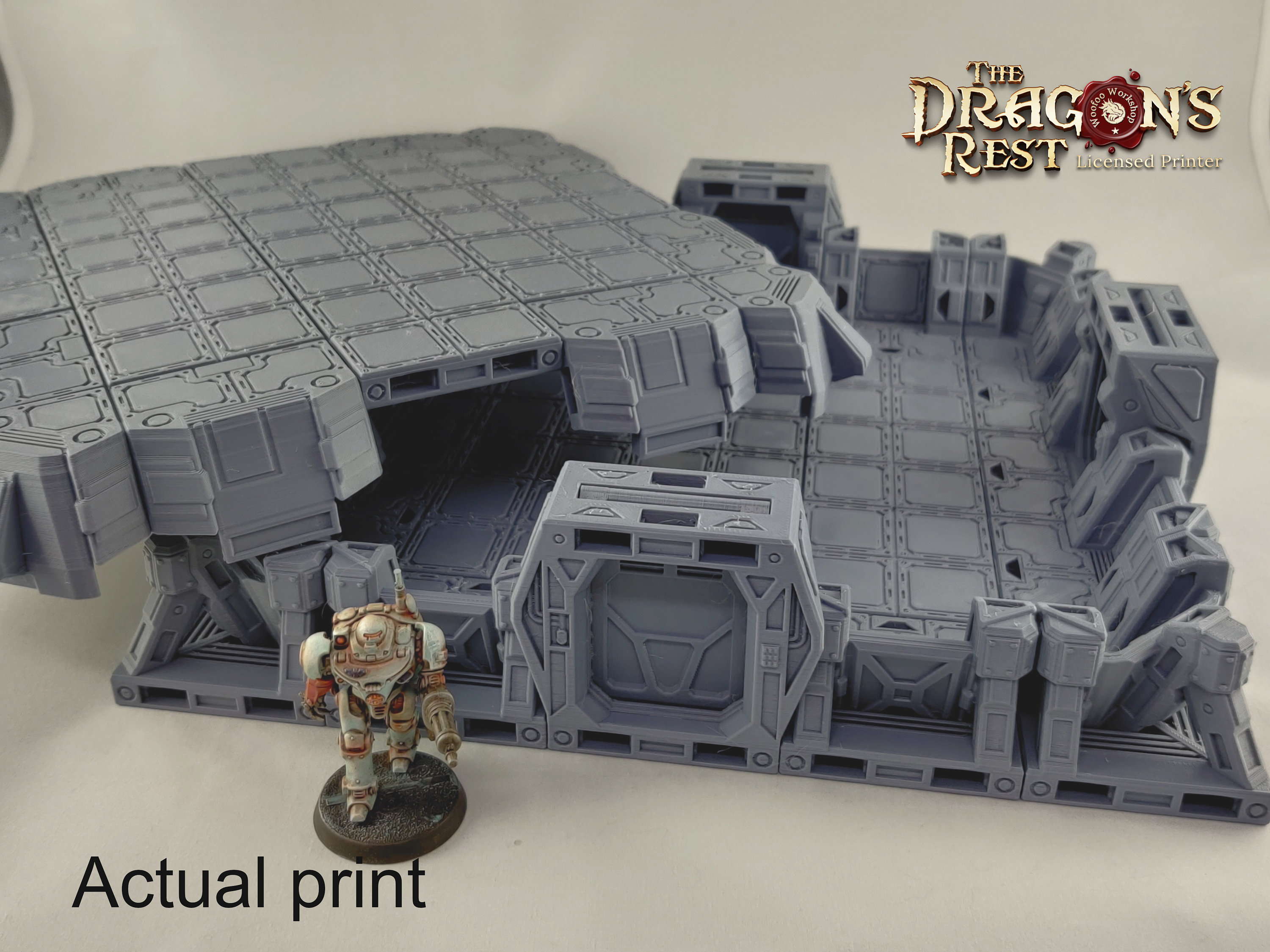 Sci fi objective room 3D printed terrain 28mm necromunda kill | Etsy